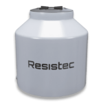 TINACO RESISTEC 1100 LTS CON VALV. Y FLOT. GRIS ROTOPLAS | Diasa